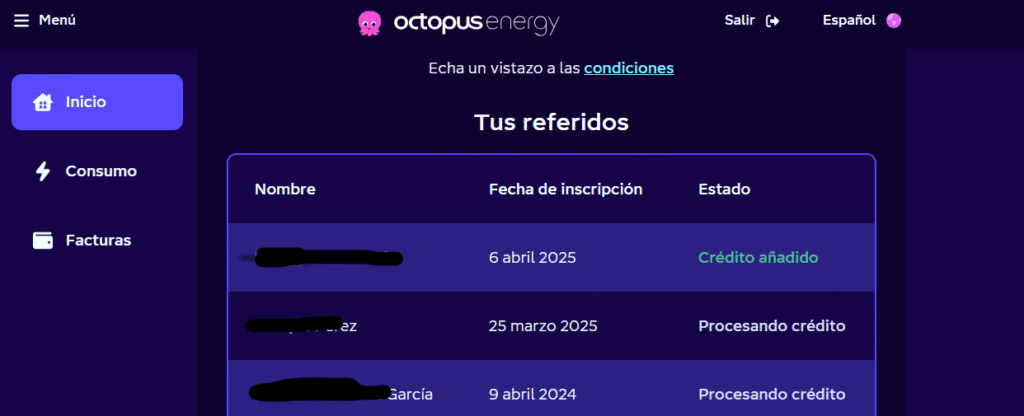 (50€ de Regalo) Código Amigo Octopus Energy 2026: aglow-glow-290 ...